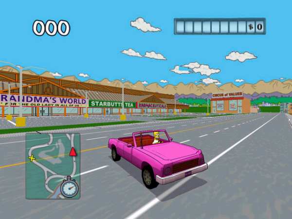 The simpsons road rage pc game - boosell